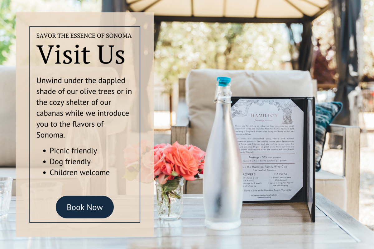 Hamilton Family Wines - Sonoma Valley Winery - Kenwood CA